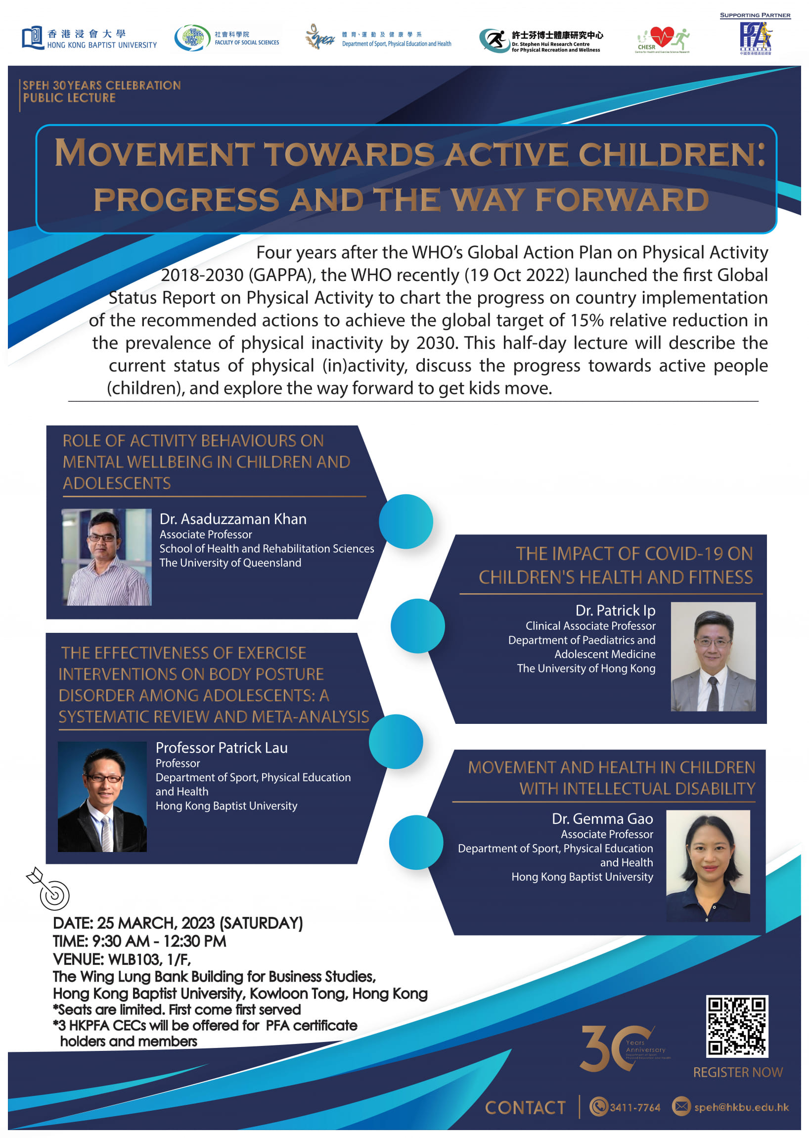 Research seminar: Movement towards active children progress and the way ...
